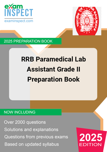 Buy RRB Paramedical Lab Assistant Grade II Preparation Book 2025 ...