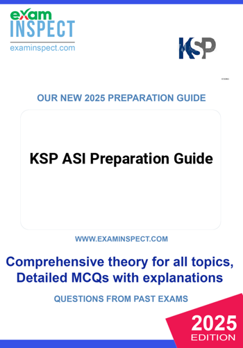 Buy KSP ASI Preparation Guide 2025 Edition - Examinspect