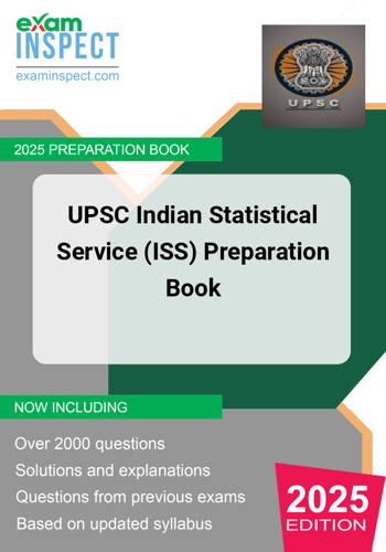 UPSC Indian Statistical Service (ISS) Preparation Book - Examinspect