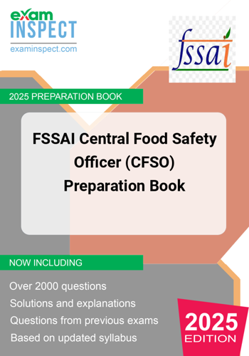 Buy FSSAI Central Food Safety Officer CFSO Preparation Book 2025 ...