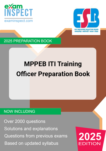 Buy MPPEB ITI Training Officer Preparation Book 2025 Edition - Examinspect