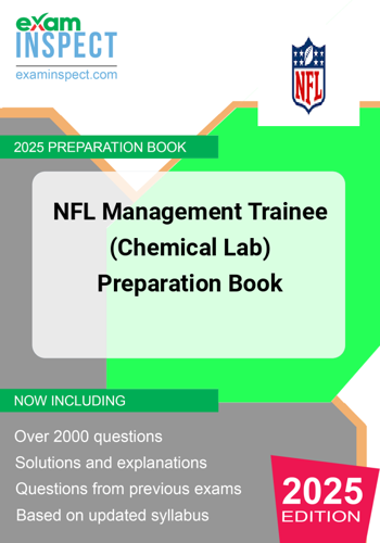 Buy NFL Management Trainee (Chemical Lab) Preparation Book 2025 Edition ...