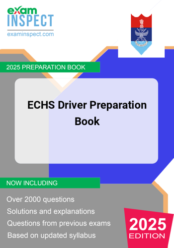 Buy ECHS Driver Preparation Book 2025 Edition - Examinspect