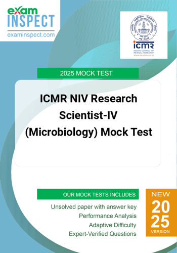 Buy ICMR NIV Research Scientist-IV (Microbiology) Mock Test 2025 ...