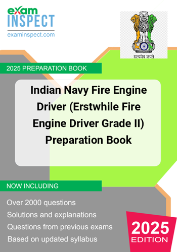 Buy Indian Navy Fire Engine Driver (Erstwhile Fire Engine Driver Grade ...