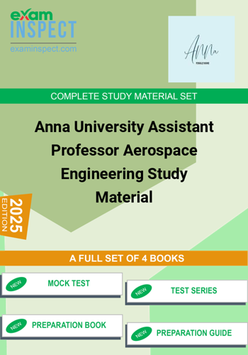 Buy Anna University Assistant Professor Aerospace Engineering Study Material 2025 Edition ...