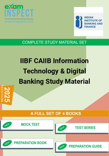 Buy IIBF CAIIB Information Technology & Digital Banking Study Material 2025 Edition - Examinspect