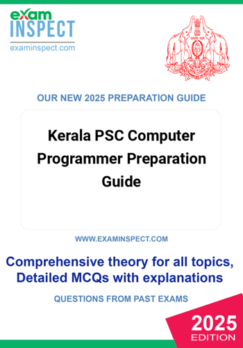 Buy Kerala PSC Computer Programmer Preparation Guide 2025 Edition ...