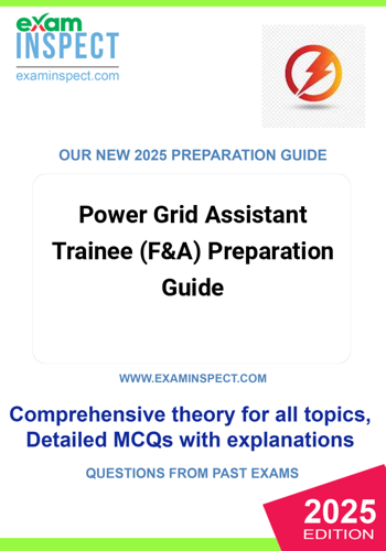 Buy Power Grid Assistant Trainee (F&A) Preparation Guide 2025 Edition ...