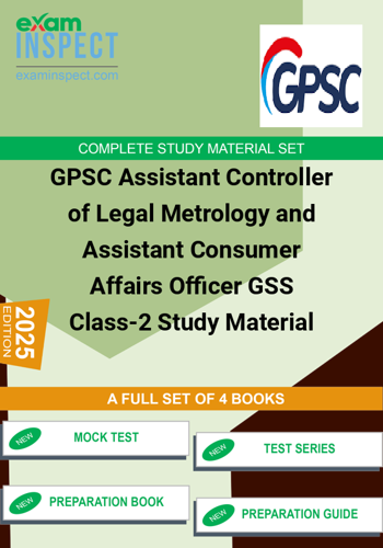 Buy GPSC Assistant Controller of Legal Metrology and Assistant Consumer ...