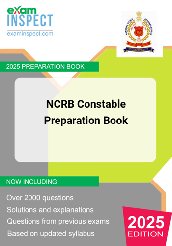 Buy NCRB Constable book 2025 Edition - Examinspect