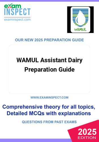Buy WAMUL Assistant Dairy Preparation Guide 2025 Edition - Examinspect