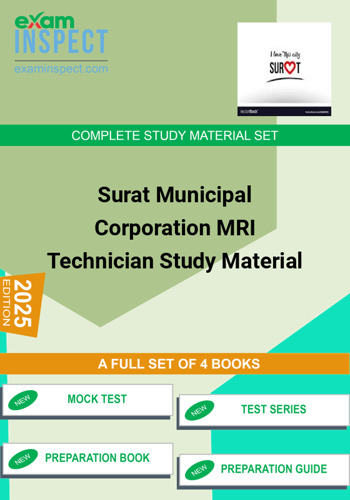 Buy Surat Municipal Corporation MRI Technician Study Material 2025 ...