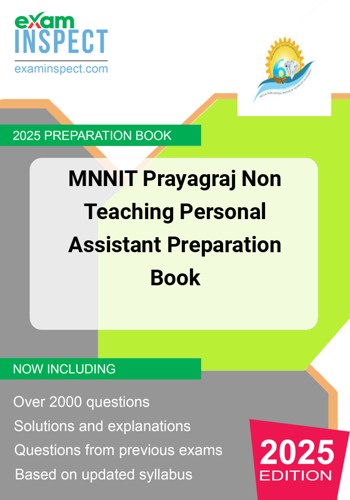 Buy MNNIT Prayagraj Non Teaching Personal Assistant Preparation Book ...