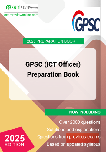 Buy GPSC (ICT Officer) Preparation Book 2025 Edition - examreviewonline