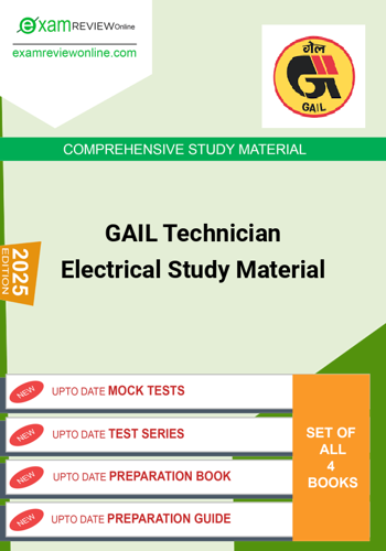 Buy GAIL Technician Electrical Study Material 2025 Edition - examreviewonline