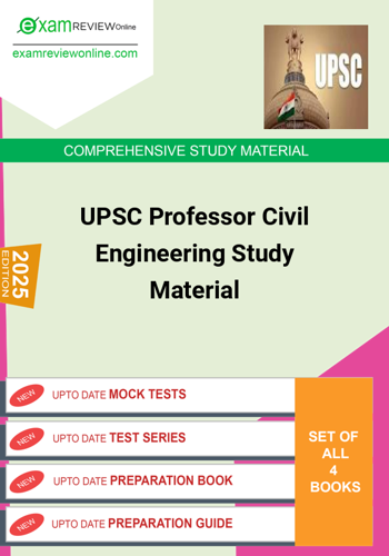 Buy UPSC Professor Civil Engineering Study Material 2025 Edition ...