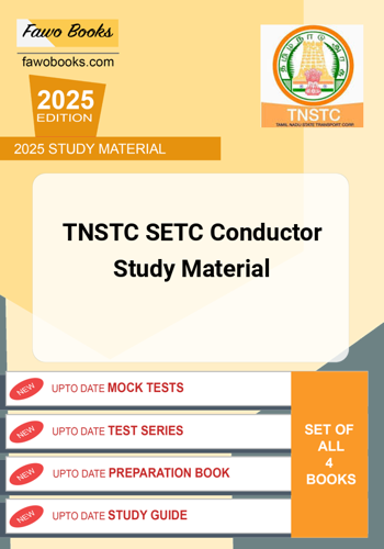 TNSTC SETC Conductor Study Material - Fawo Books