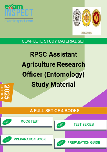 RPSC Assistant Agriculture Research Officer (Entomology) Study Material - JET Exam Publication