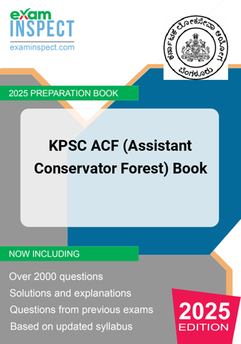 Buy KPSC ACF (Assistant Conservator Forest) Book 2025 Edition - JET ...