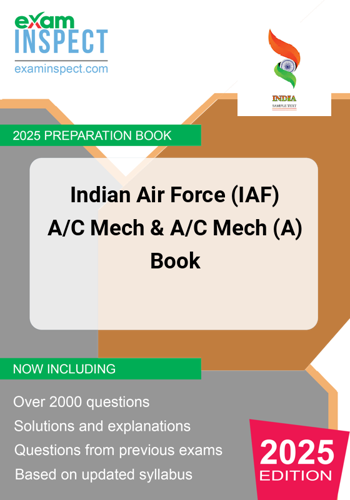 Buy Indian Air Force (IAF) A/C Mech & A/C Mech (A) Book 2025 Edition ...
