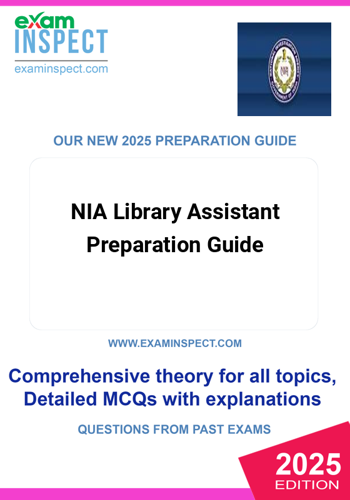 Buy NIA Library Assistant Preparation Guide 2025 Edition - JET Exam ...