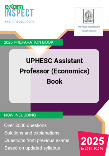 Buy UPHESC Assistant Professor (Economics) Book 2025 Edition - JET Exam ...