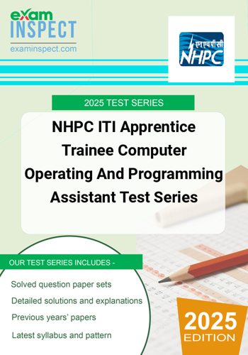 Buy NHPC ITI Apprentice Trainee Computer Operating And Programming ...