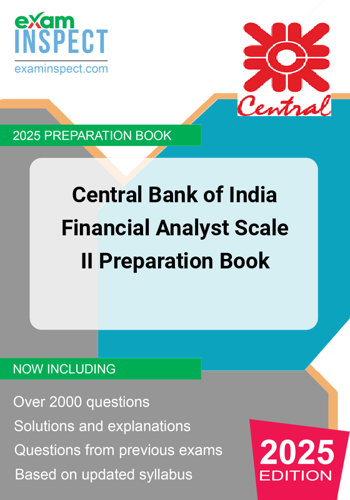 Central Bank of India Financial Analyst Scale II Preparation Book - JET ...
