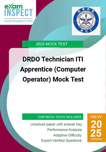Buy DRDO Technician ITI Apprentice (Computer Operator) Mock Test 2025 ...