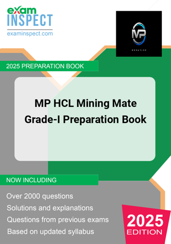 Buy MP HCL Mining Mate Grade-I Preparation Book 2025 Edition - JET Exam ...