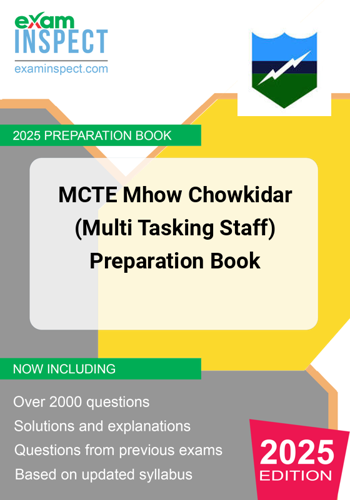 Buy MCTE Mhow Chowkidar (Multi Tasking Staff) Preparation Book 2025 ...