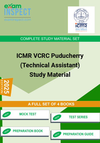 Buy ICMR VCRC Puducherry (Technical Assistant) Study Material 2025 Edition - JET Exam Publication