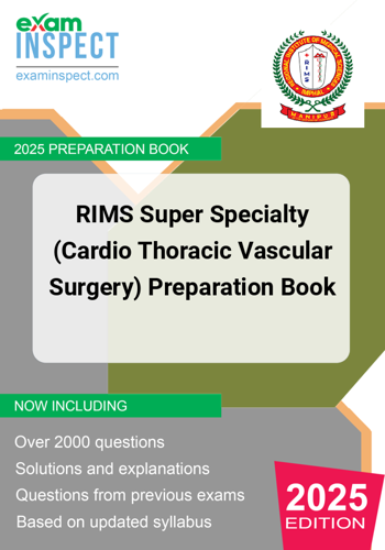 Buy RIMS Super Specialty (Cardio Thoracic Vascular Surgery) Preparation ...
