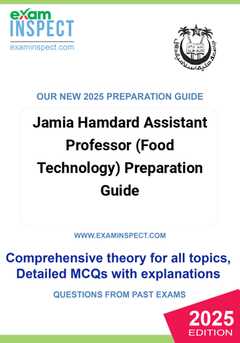 Buy Jamia Hamdard Assistant Professor (Food Technology) Preparation ...