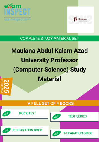 Buy Maulana Abdul Kalam Azad University Professor (Computer Science ...