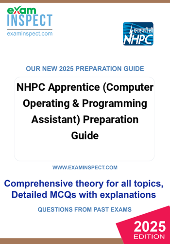 Buy NHPC Apprentice (Computer Operating & Programming Assistant ...