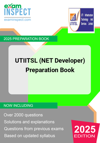 UTIITSL (NET Developer) Preparation Book - JET Exam Publication