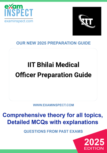 Buy IIT Bhilai Medical Officer Preparation Guide 2025 Edition - JET ...