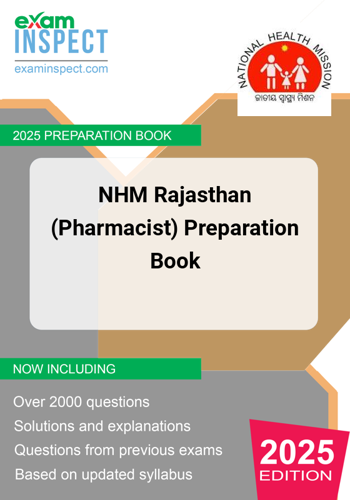 NHM Rajasthan (Pharmacist) Preparation Book - JET Exam Publication