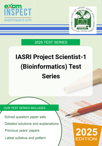 IASRI Project Scientist-1 (Bioinformatics) Test Series - JET Exam ...