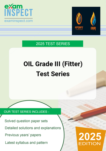 Buy OIL Grade III Fitter Test Series 2025 Edition - JET Exam Publication