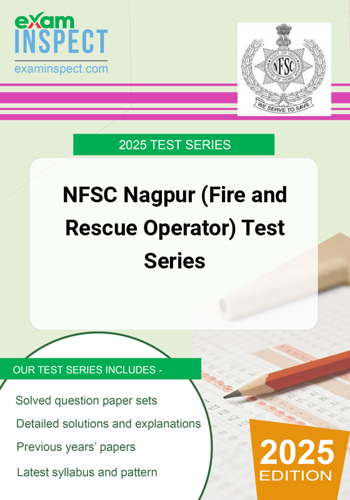 NFSC Nagpur (Fire and Rescue Operator) Test Series - JET Exam Publication