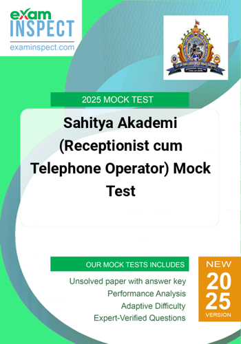 Buy Sahitya Akademi (Receptionist cum Telephone Operator) Mock Test ...