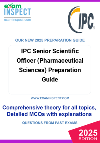 Buy IPC Senior Scientific Officer (Pharmaceutical Sciences) Preparation ...