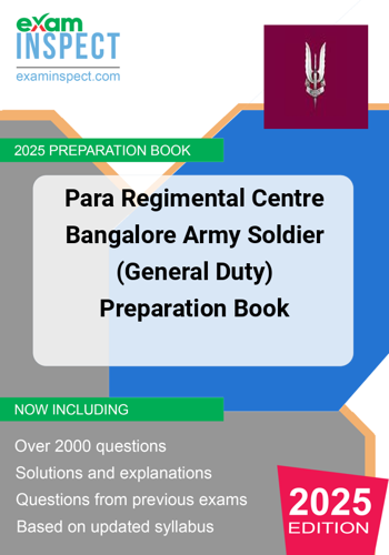 Buy Para Regimental Centre Bangalore Army Soldier (General Duty ...