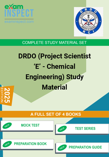 Buy DRDO Project Scientist E Chemical Engineering Study Material 2025 Edition - JET Exam Publication