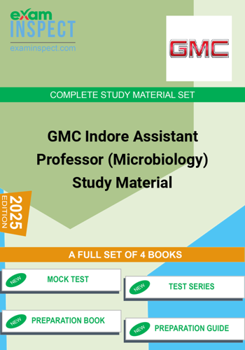 Buy GMC Indore Assistant Professor (Microbiology) Study Material 2025 ...
