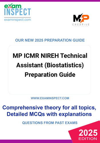 Buy MP ICMR NIREH Technical Assistant (Biostatistics) Preparation Guide 2025 Edition - JET Exam ...