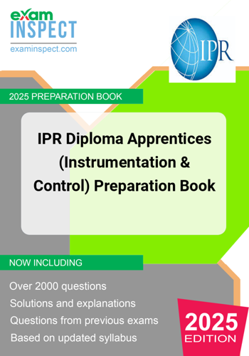 Buy IPR Diploma Apprentices (Instrumentation & Control) Preparation ...